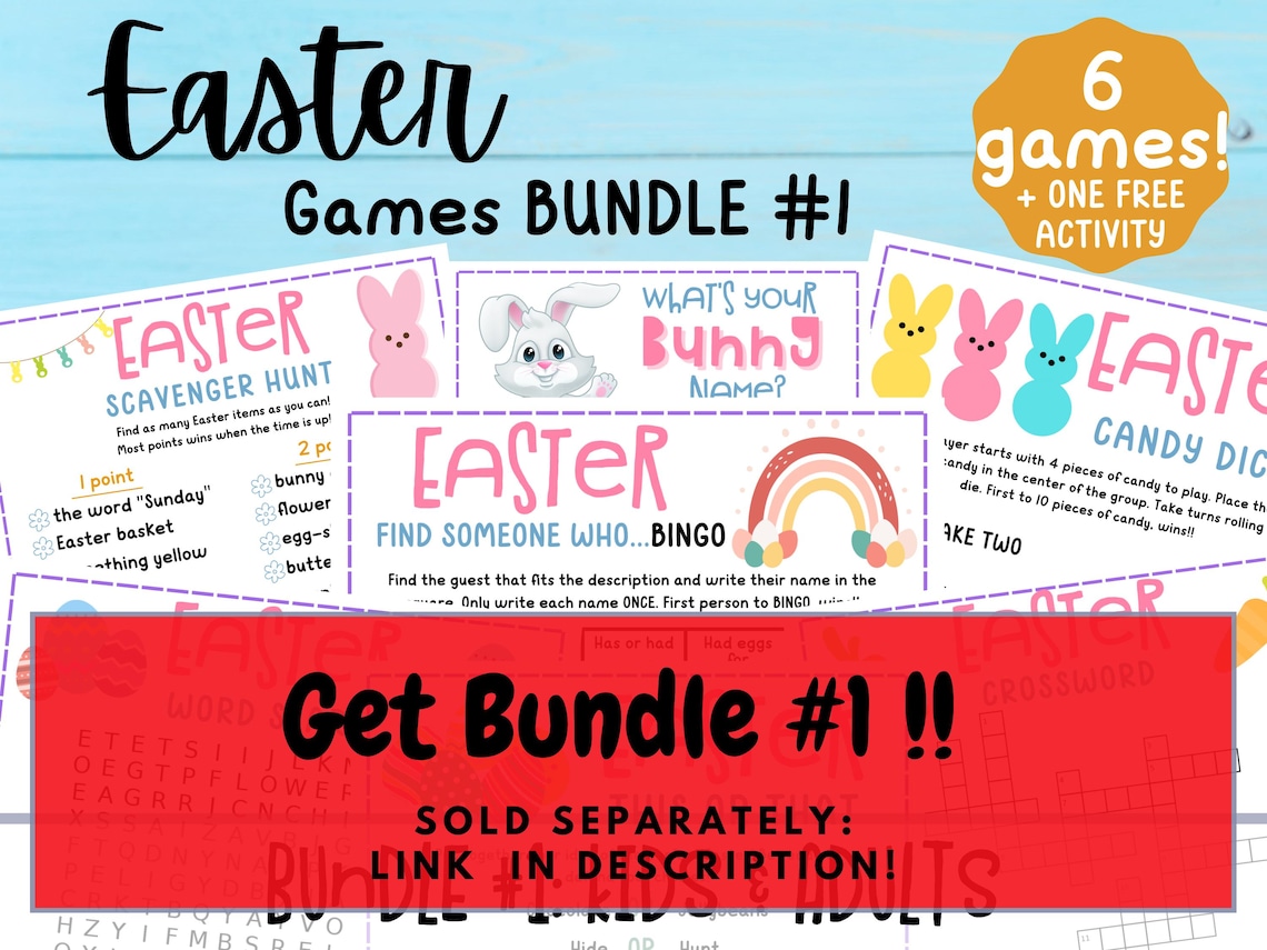 Easter THIS OR THAT Game - Easter Would You Rather - Easter Party Game ...