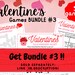 Valentines Day Party Games BUNDLE Printable Valentines Party Games ...