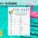 Pool Party FINISH the PHRASE Game: Printable Summer Fun (PDF) - Etsy