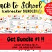Back to School Games BUNDLE 5 Game Bundle Back to School Icebreaker ...