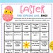 Easter Find the Guest BINGO Easter BINGO Game Easter Party Game ...