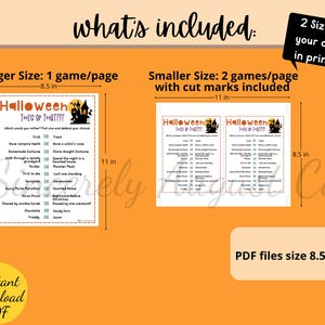 Halloween THIS OR THAT - Halloween Party Game - Halloween Would You ...