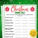 THINK FAST Christmas Game: Printable Holiday Party Activity (PDF) - Etsy