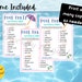 Pool Party SCAVENGER HUNT Game - Printable Pool Party Game -scavenger ...