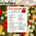 SCAVENGER HUNT CHRISTMAS Game Christmas Party Game Printable Christmas ...