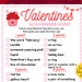 Valentines Day SCAVENGER HUNT Valentines Day Party Game Printable ...