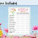 Spring Season THINK FAST Game Printable Spring Party Games Fun Think ...