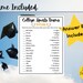 COLLEGE SPORTS TEAM Matching Game Graduation Party Game - Etsy