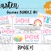 EASTER Party GAMES BUNDLE 6 Game Bundle Printable Easter Games and ...