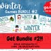 Printable Winter Games BUNDLE #3: Family Snow Day Activities (digital ...