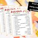 Fall MUSIC MATCH Game Printable Autumn Party Game Fall - Etsy