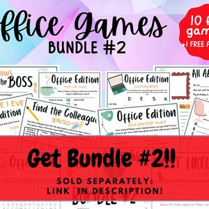 Office CATEGORIES Game - Printable Workplace Game - Printable ...