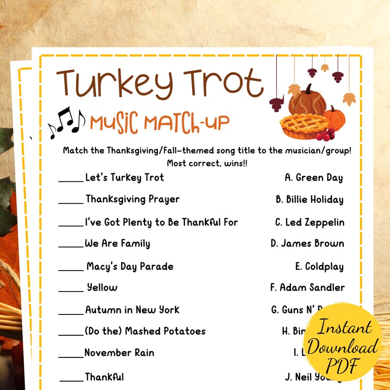Turkey Trot - Etsy
