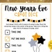 New Years Eve CANDY DICE Game New Years Eve Party Game Printable New ...