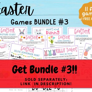 Easter THIS OR THAT Game - Easter Would You Rather - Easter Party Game ...