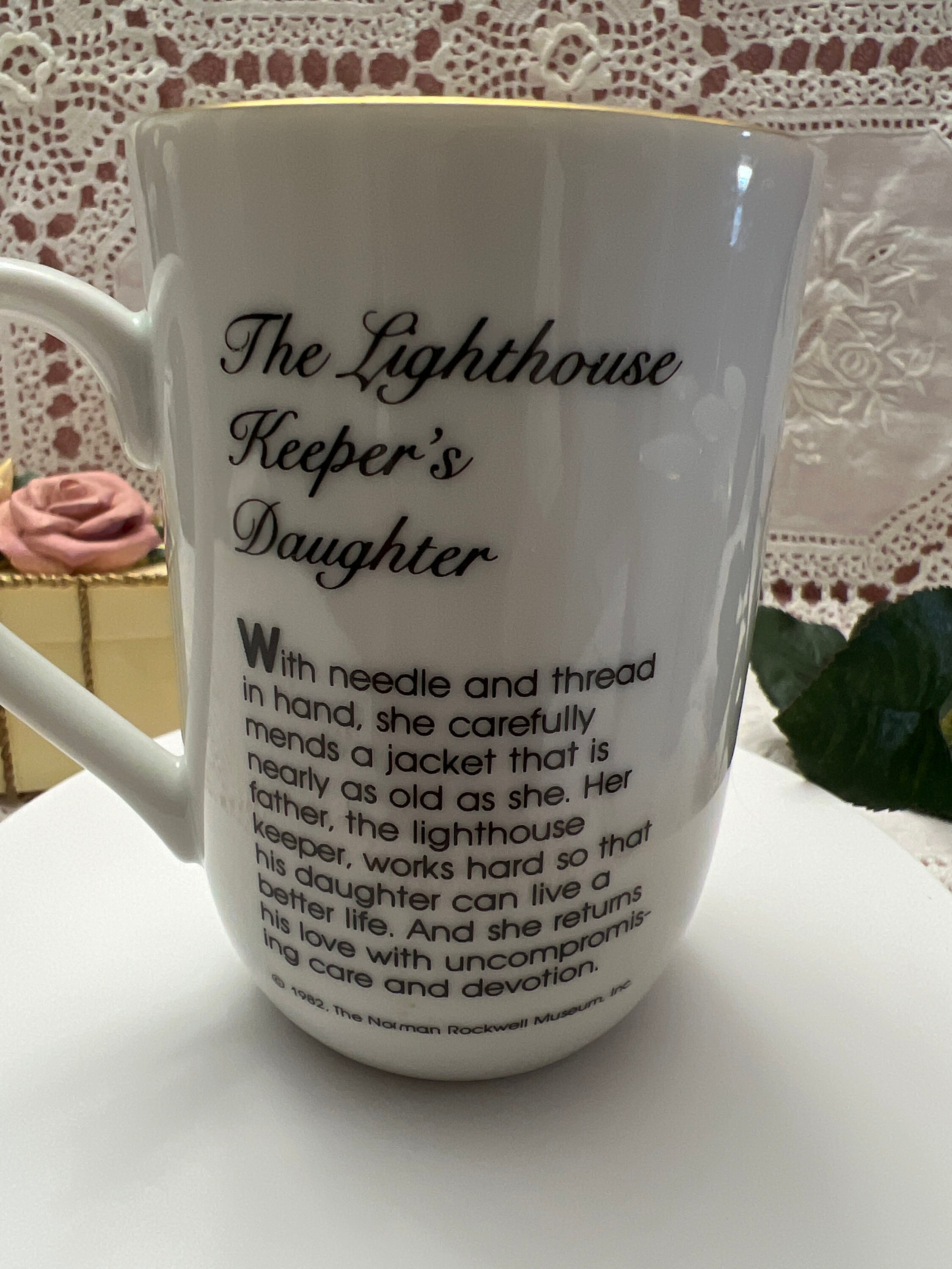 Vintage Norman Rockwell Cups Set of Five Cups - Etsy