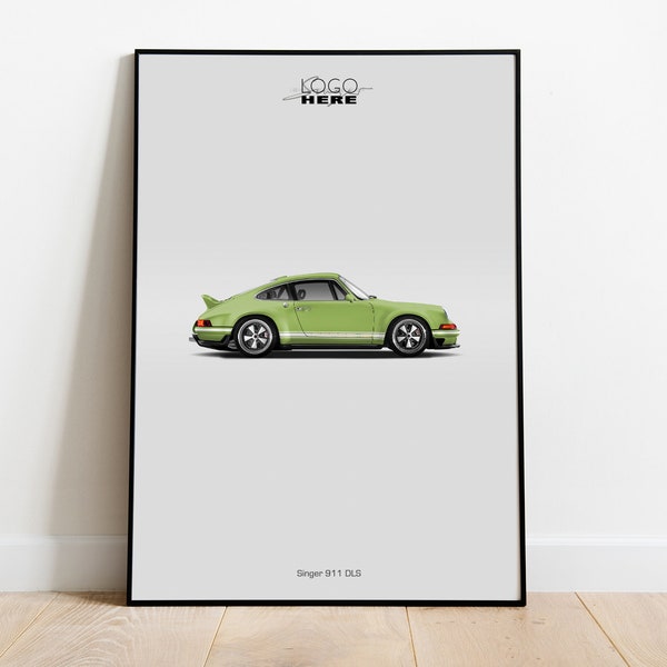 Porsche Singer Art - Etsy