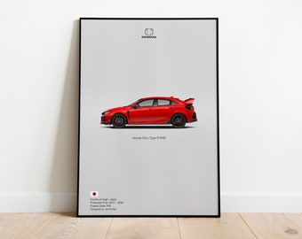 Honda Civic Poster | Etsy
