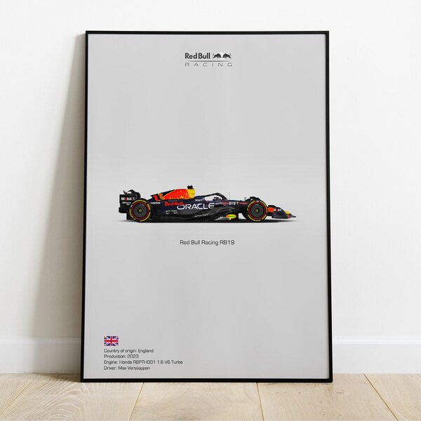 Rb19 Poster - Etsy