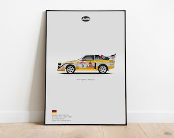 Audi Group B Poster - Etsy