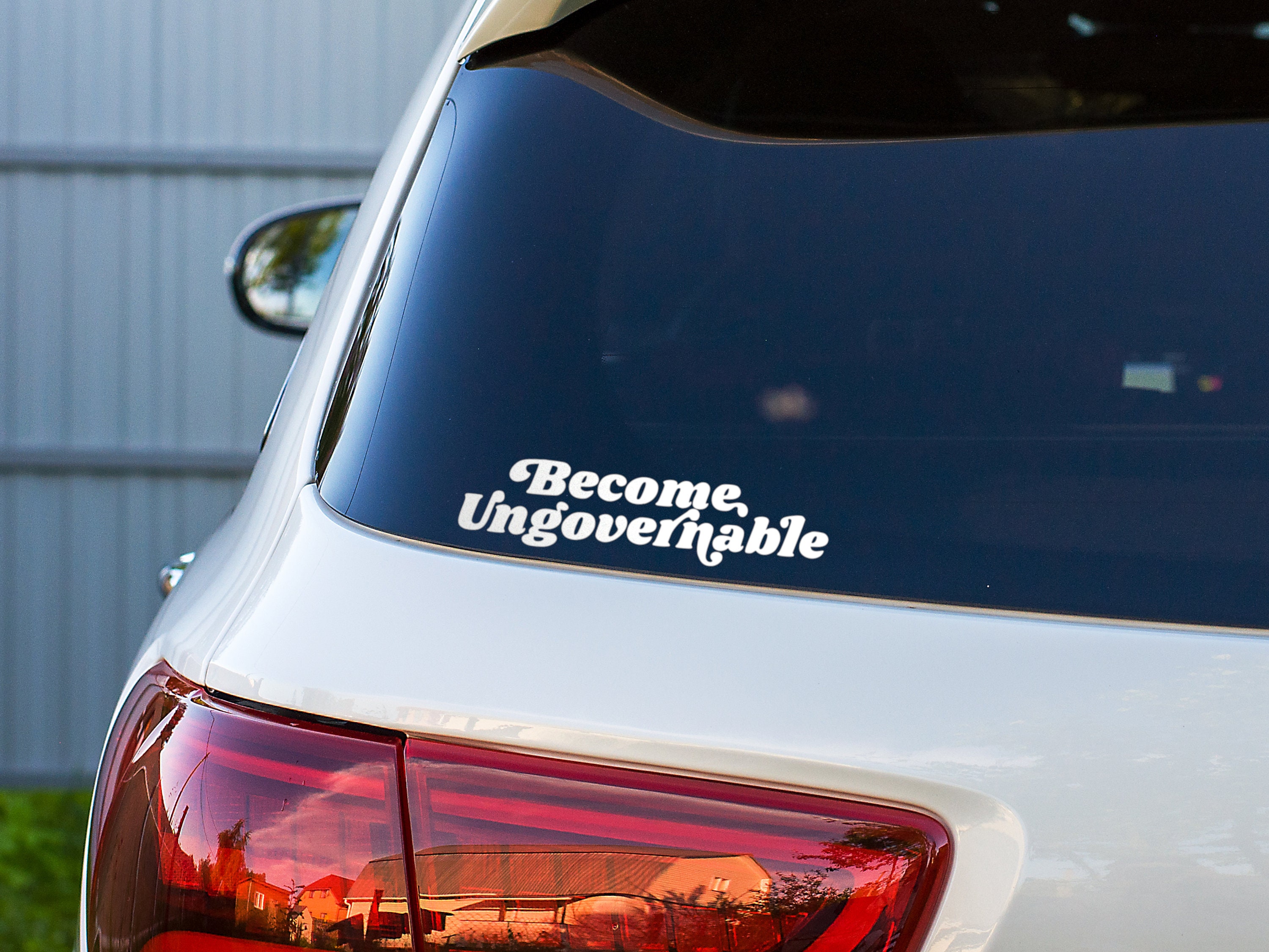 Become Ungovernable Vinyl Decal, Millennial Humor, Fight the Power ...