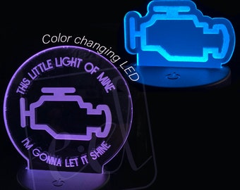 Check Engine Sign - Etsy