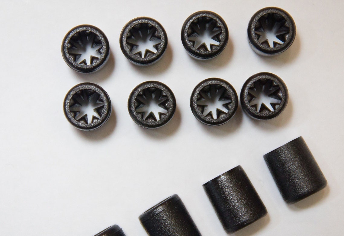 One Way Festival Wristbands Secure Stopper Clip - Round Plastic Eyelets ...