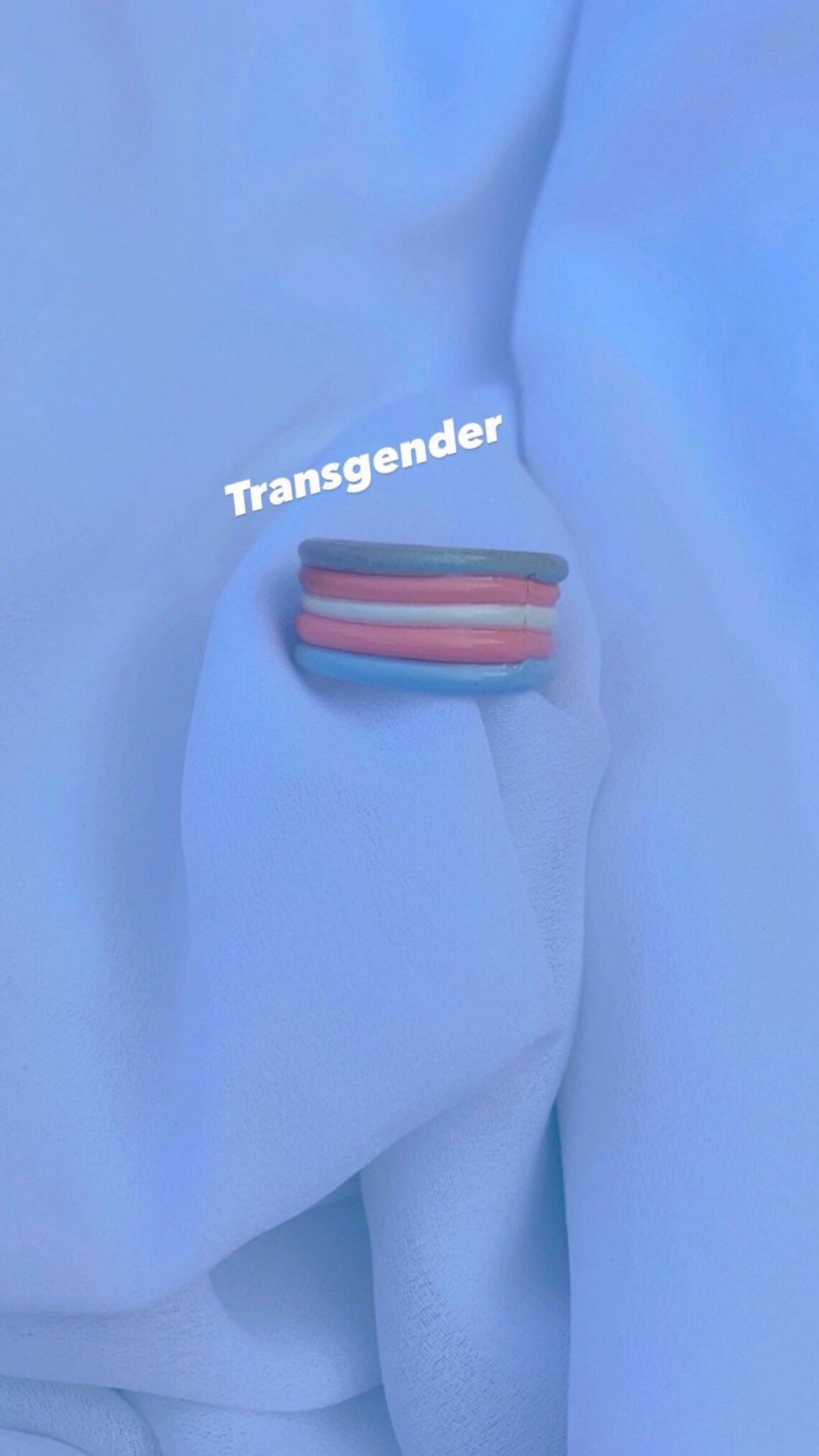 LGBTQ Orientation Rings Pride Rings Polymer Clay Bisexual - Etsy