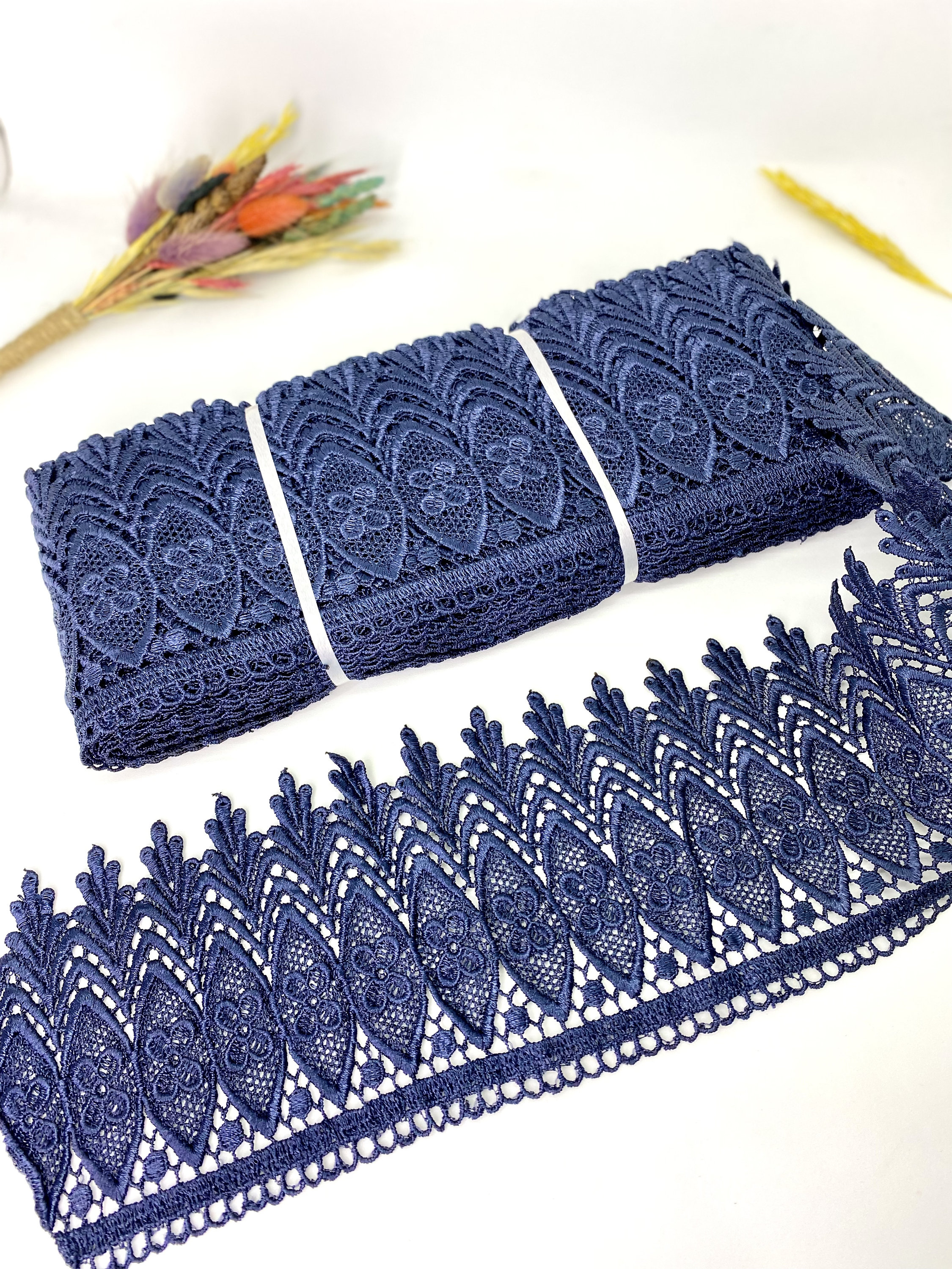 8 Yards/100 Mm Claret Red Lace Trim3.93 Inchvenice Lace Trim,geometric ...