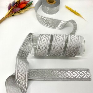 10 Yards/30 Mm Gold Celtic Jacquard Trim(1,18inch)vintage Ribbon ...