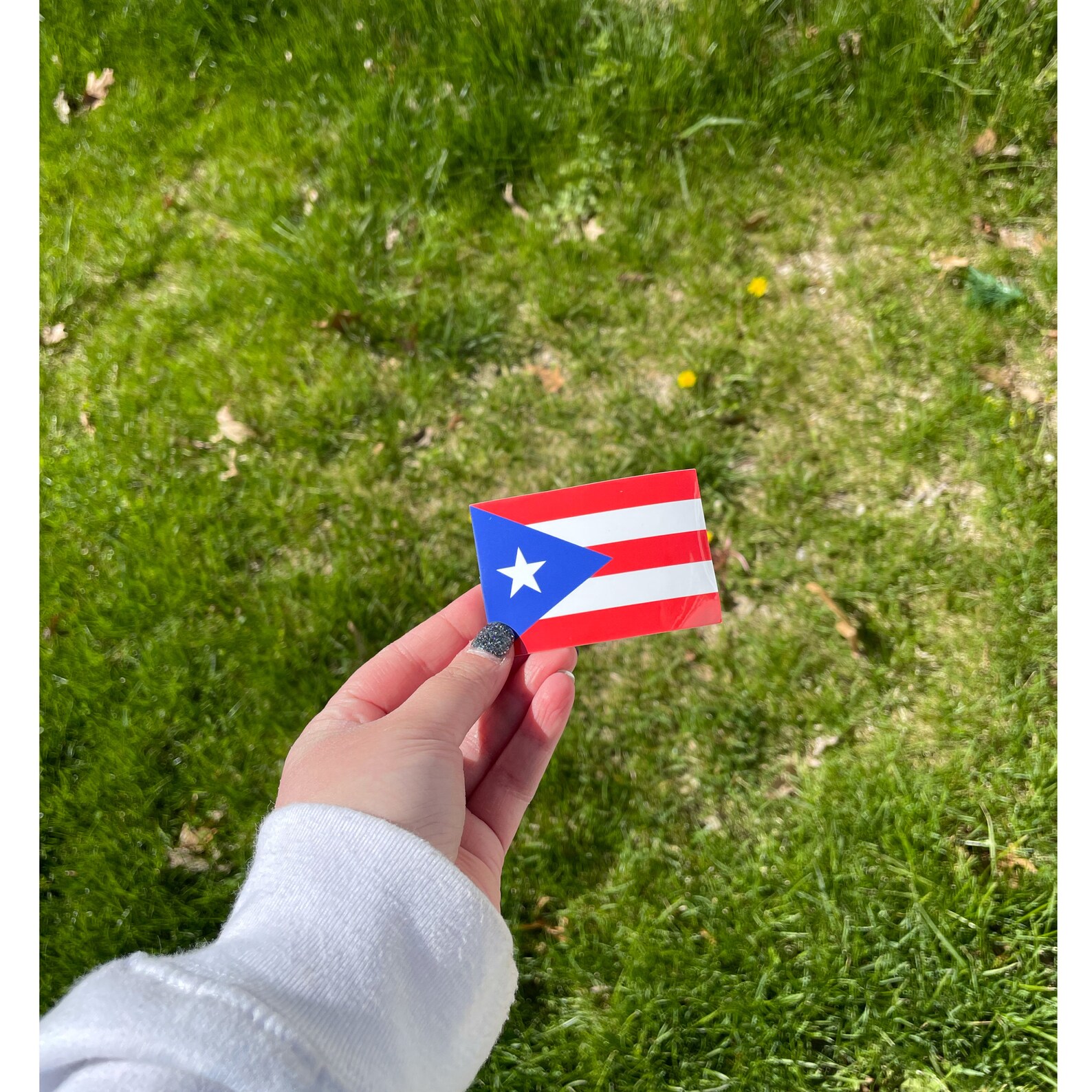 Puerto Rico Puerto Rican Flag Puerto Rican Flag Sticker - Etsy
