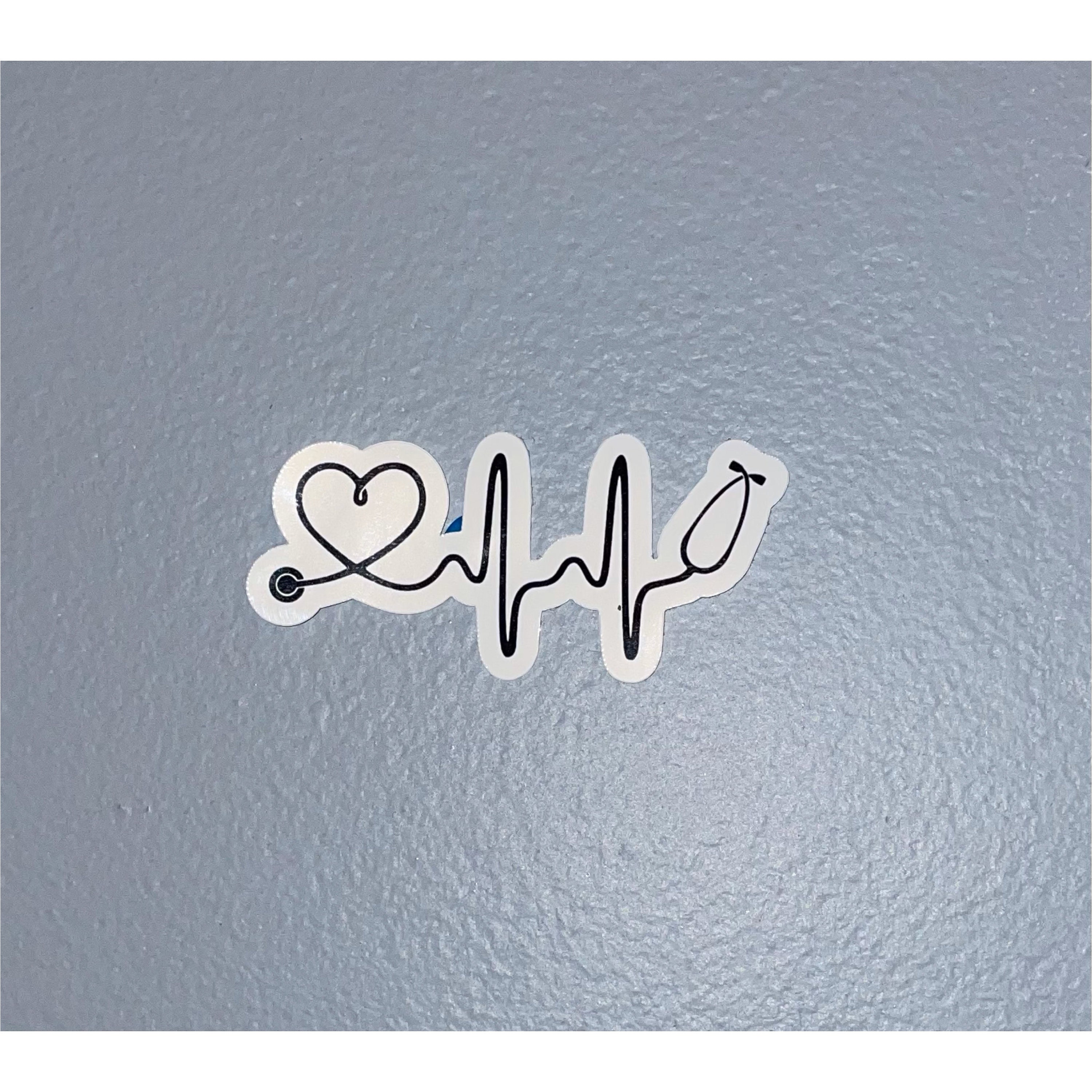 Ekg Ekg Strip Medical Stickers Medical Assistant Cma Ma - Etsy