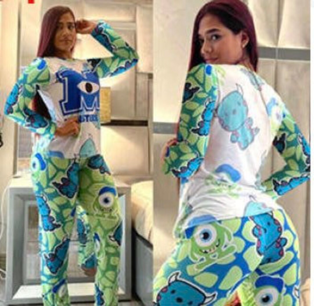 Monsters Inc Pajama Set - Etsy