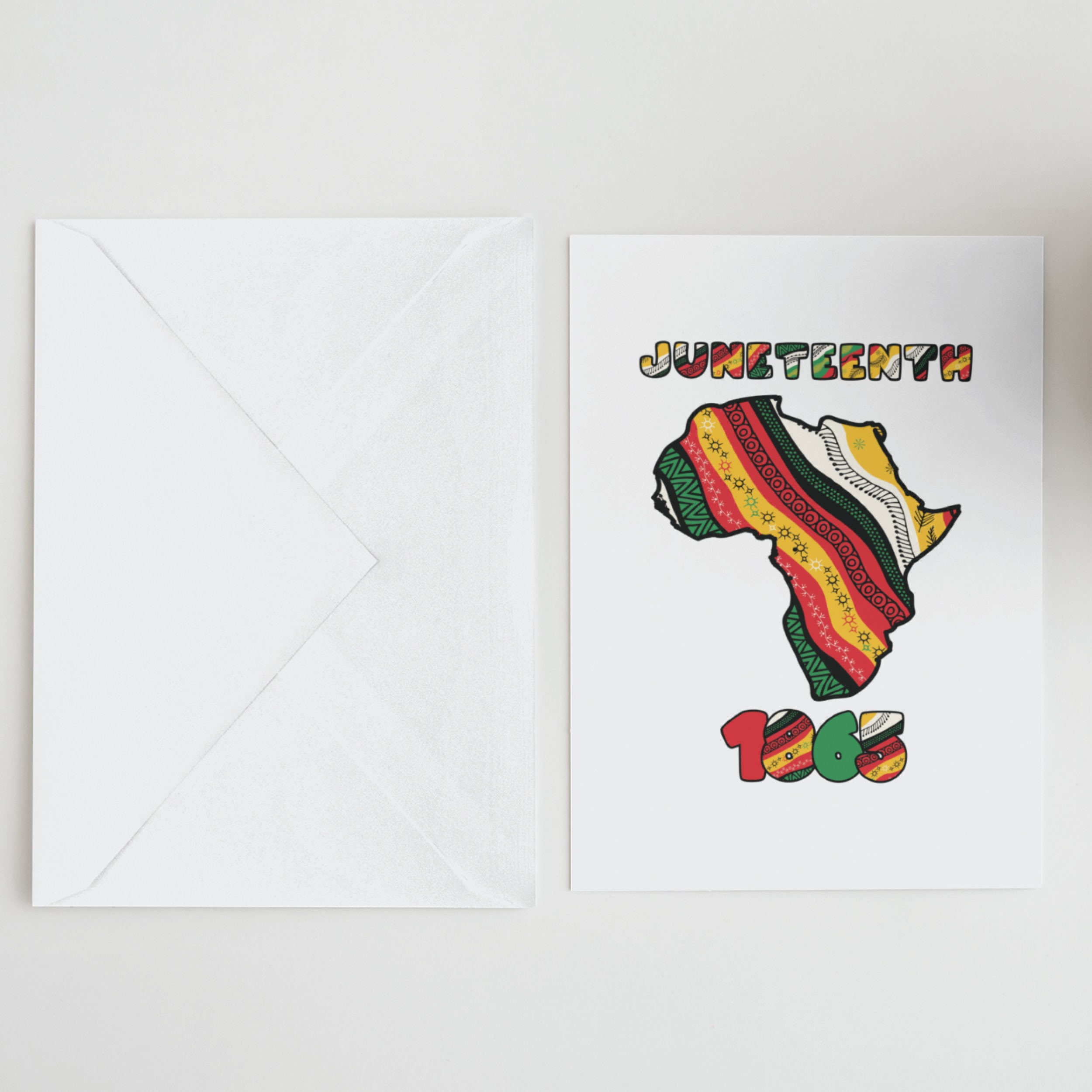 Juneteenth. Handmade Juneteenth Greeting Card. Celebrate Juneteenth ...