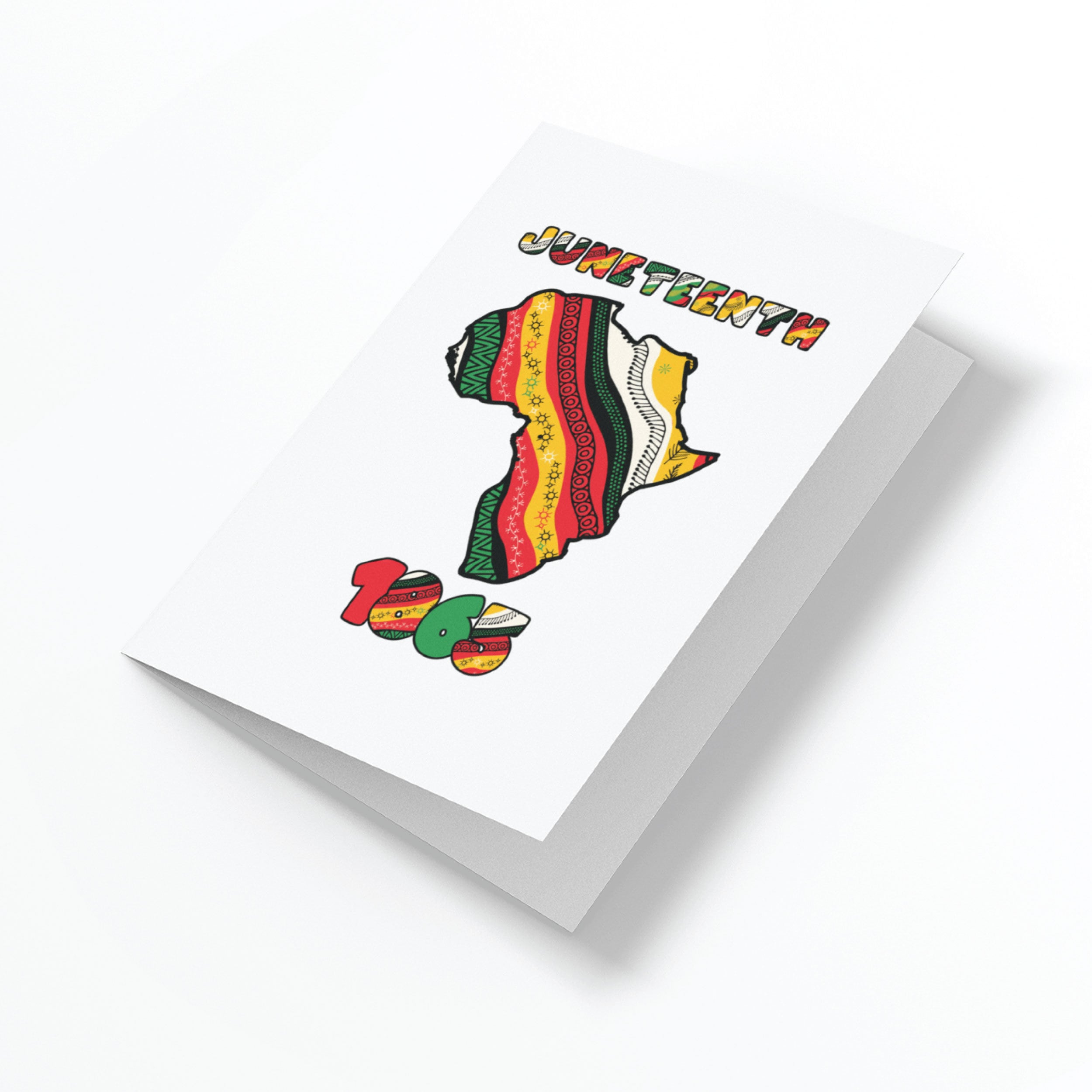 Juneteenth. Handmade Juneteenth Greeting Card. Celebrate Juneteenth ...