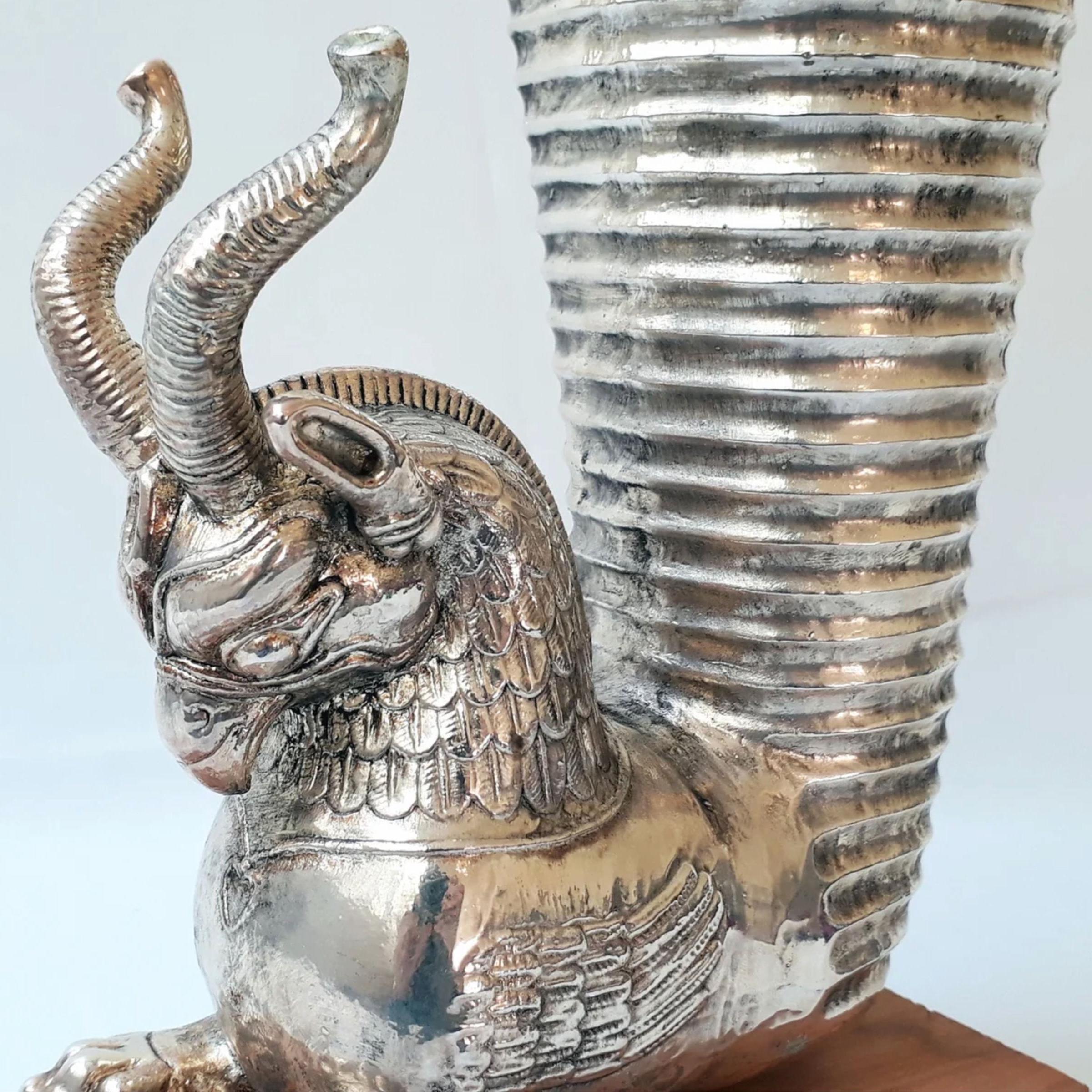 Achaemenid Persian Rhyton Replicas – Handmade Copper Bull and Griffin ...