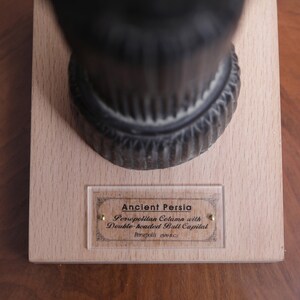 Decorative Replica of the Apadana Palace Column With Double Headed Bull ...