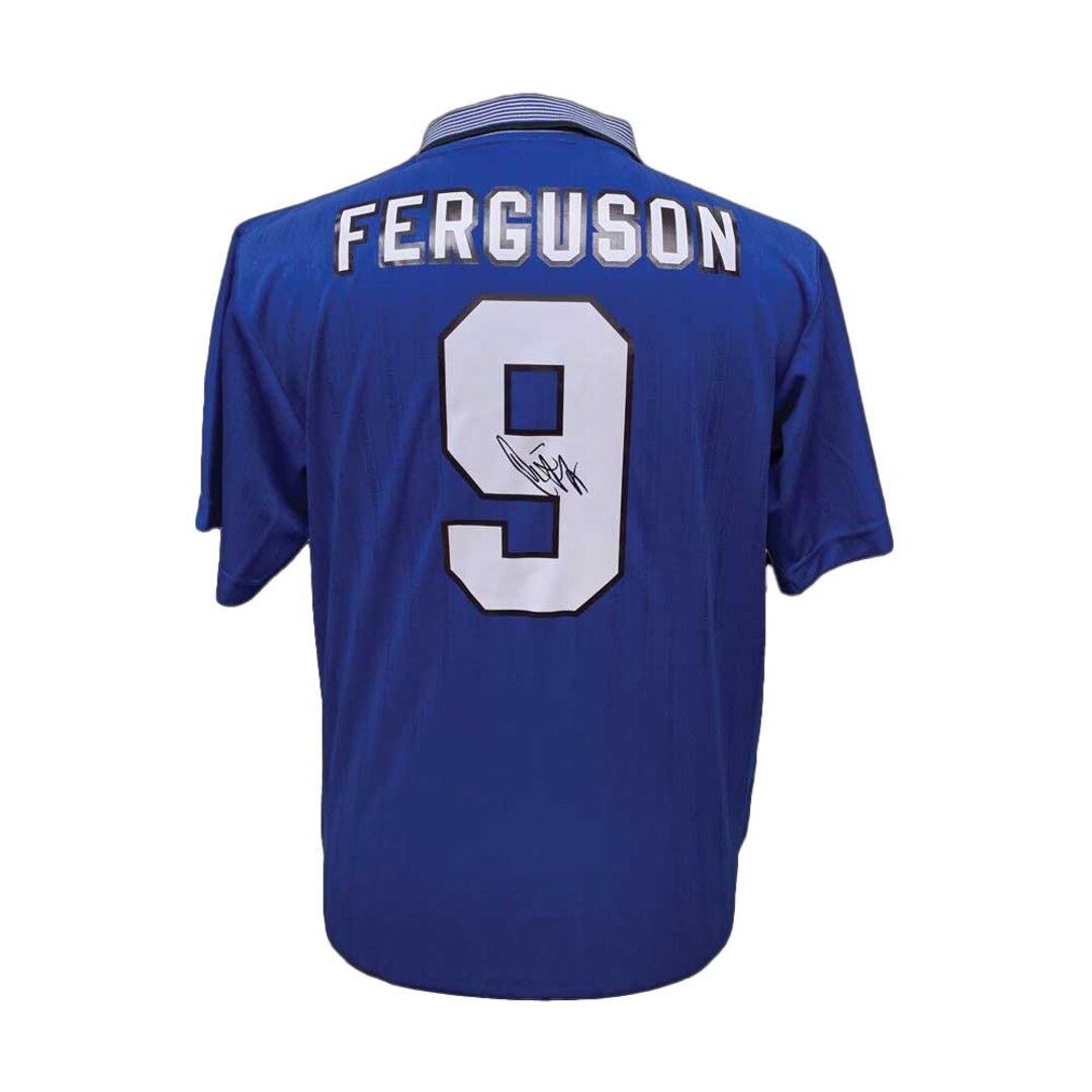 Duncan Ferguson Signed Everton Shirt With COA & Photo Proof - Etsy