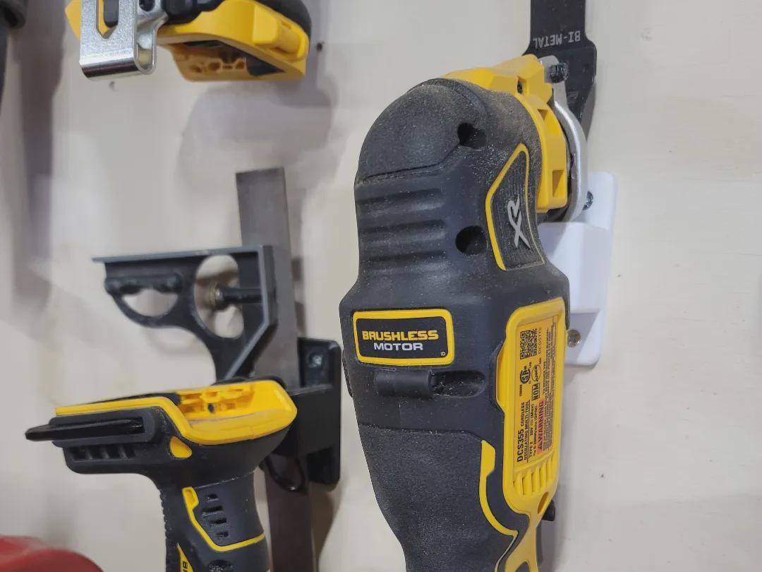 Dewalt 20V Multi-tool Wall Mount – Belt Clip Organizer for Garage ...