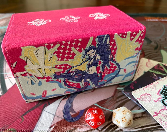 Jinx Deck Box Trading Card Storage Case – Fits MTG, Pokémon, Yu-gi-oh ...