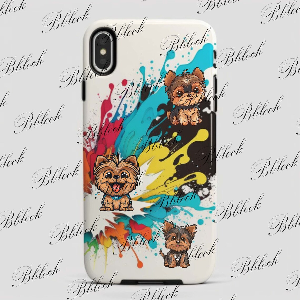 Adorable Yorkie Clipart: Pngs of Cute/kawaii Yorkies for - Etsy