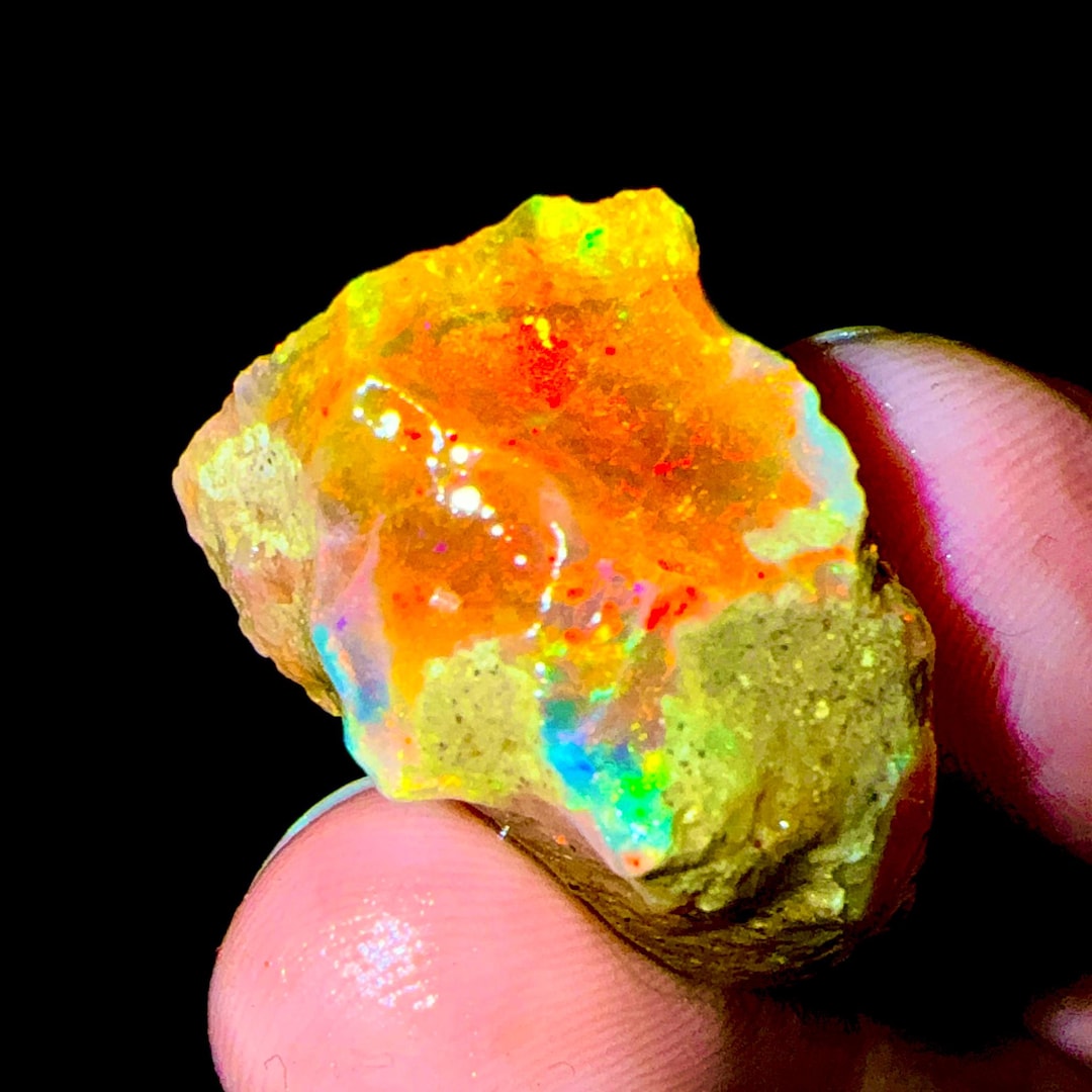 Opal, Natural Oil Opal Rough, Ethiopian Fire Opal, Cut Grade Opal Rough ...