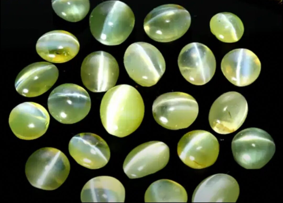 Natural Cat's Eye Gemstone Cabochon, Loose Stone 4x6 to 10x12 - Etsy