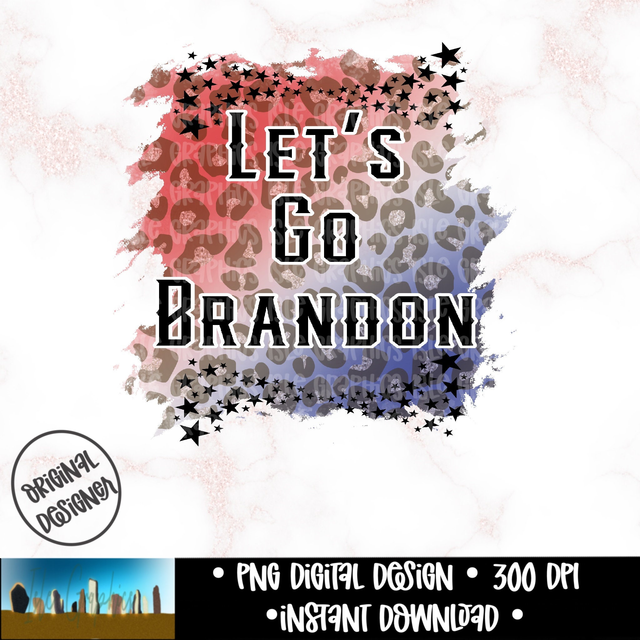 Art & Collectibles Digital Lets go Brandon #FJB Leopard PNG ONLY etna ...