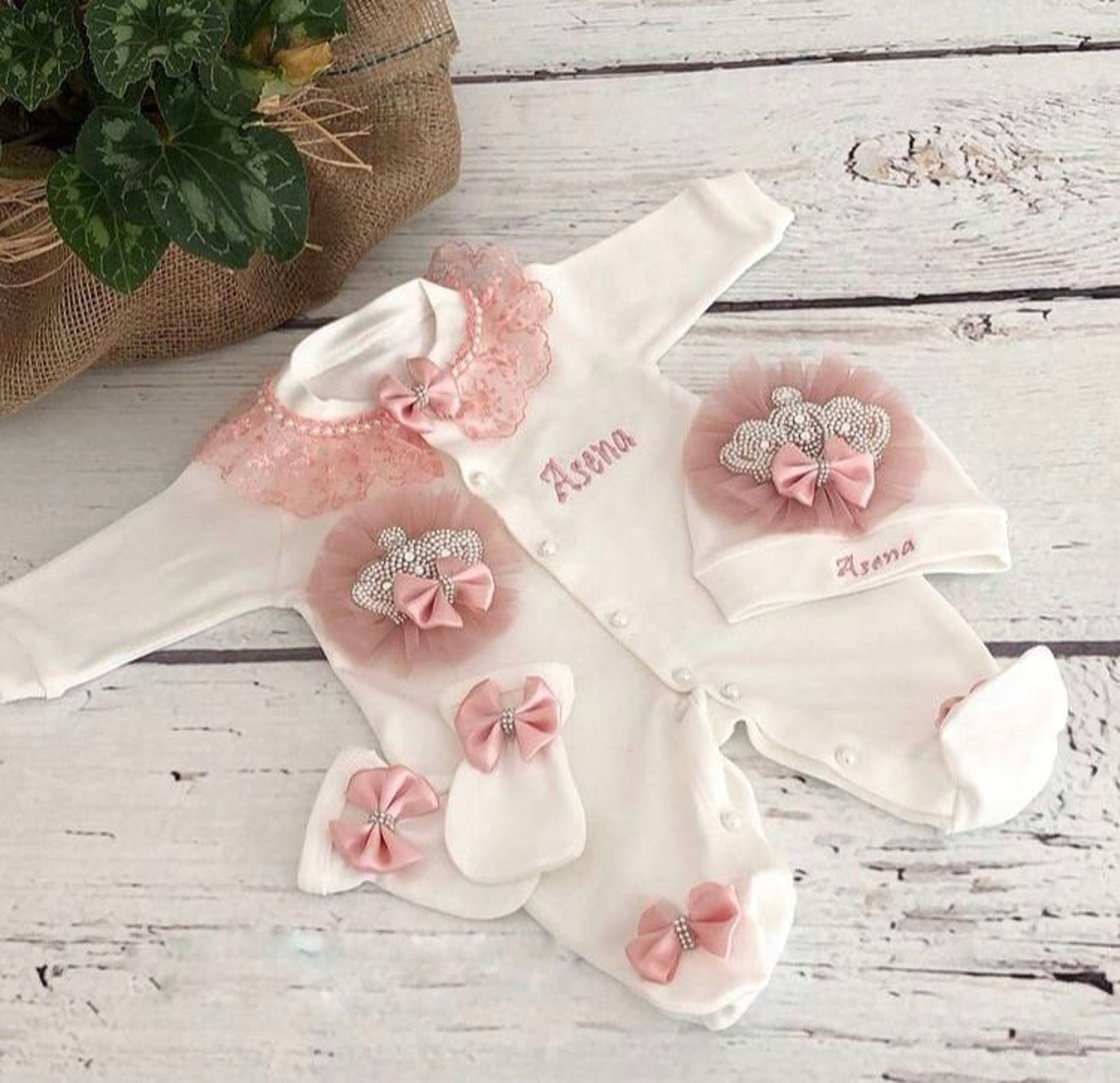 Personalized Baby Clothes-newborn Baby Outfit-coming Home - Etsy