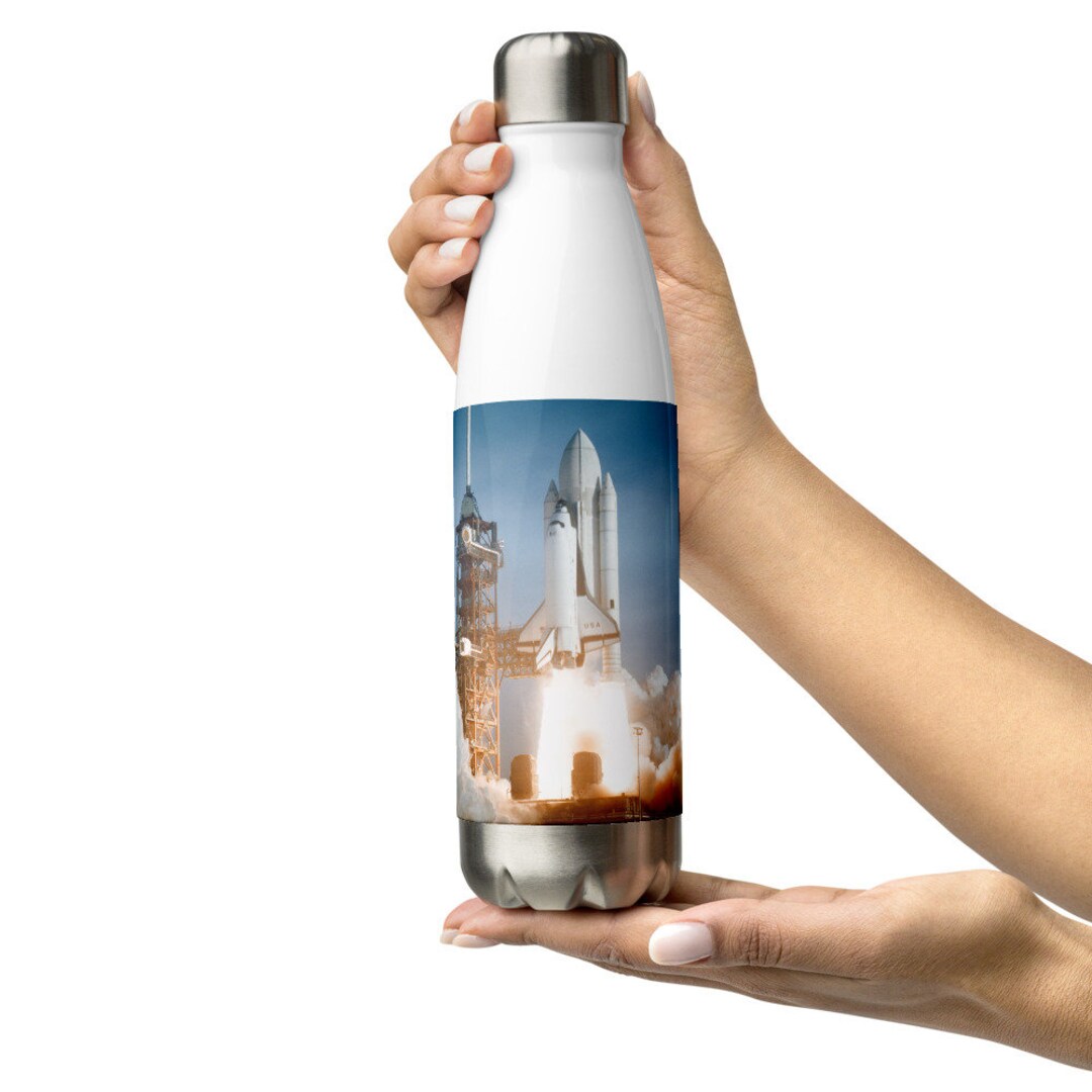 Space Water Bottle, Shuttle Launch Water Bottle, NASA Steel Water ...