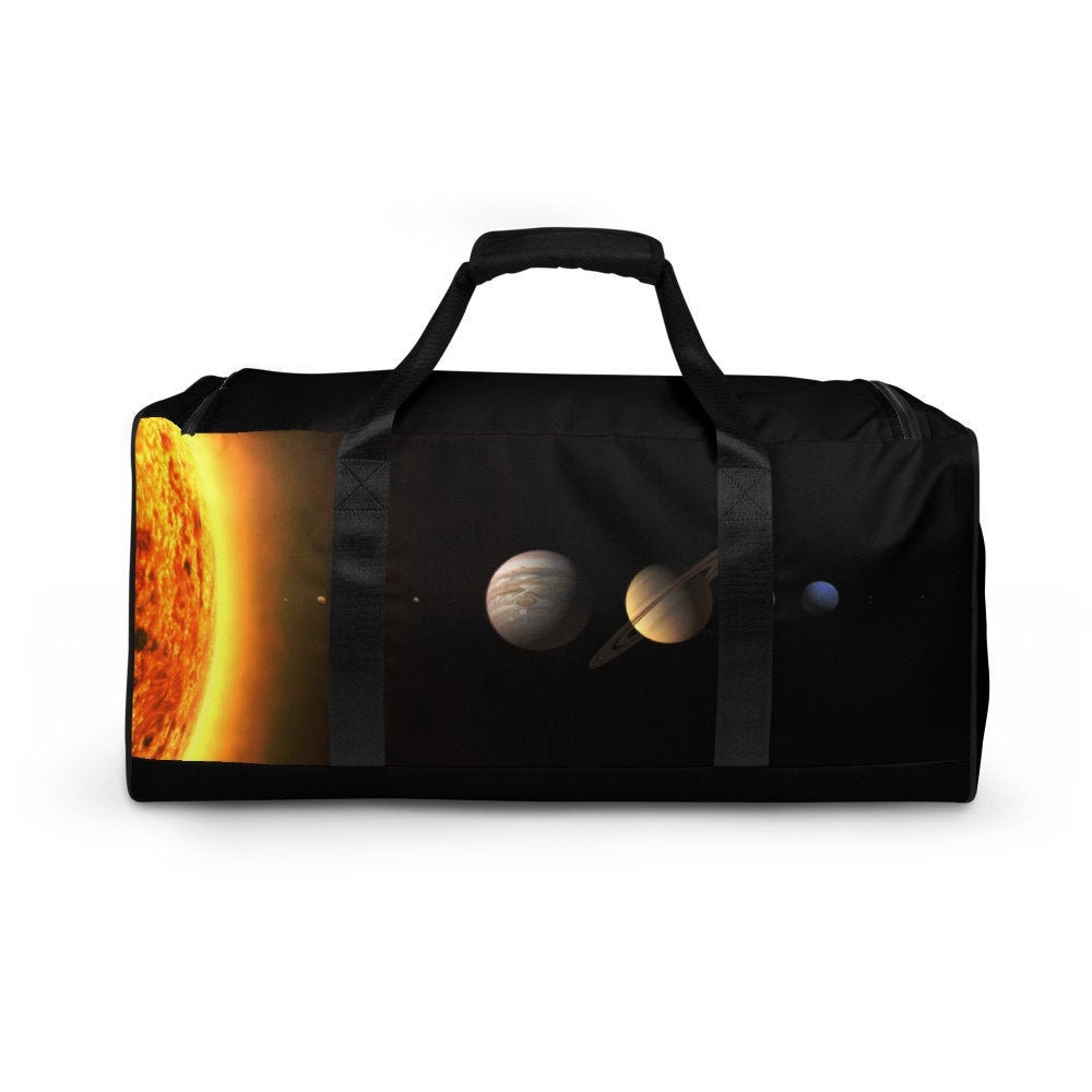 Solar System Bag Galaxy Duffle Bag Gym Bag Space Travel - Etsy