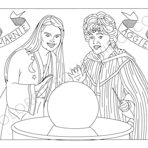 Halloweentown Movie Coloring Pages Pack of 10 Digital - Etsy UK