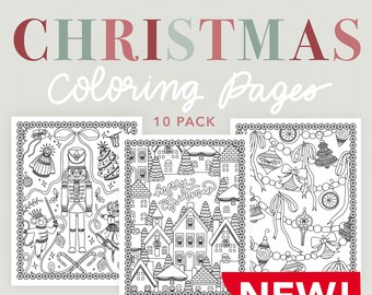 Christmas Movie Coloring Pages Printable Christmas (Download Now) - Etsy