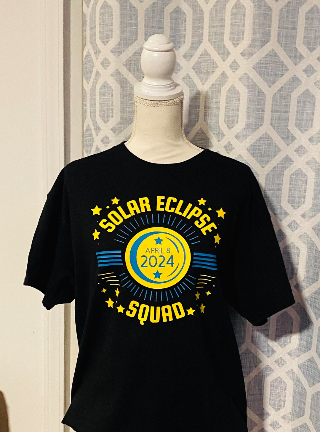 Total Solar Eclipse Squad April 8th 2024, Shirts and Crewnecks - Etsy